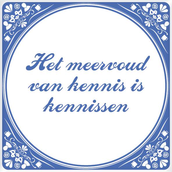 Waar zet u op in? Kennis of Kennissen | KUBR